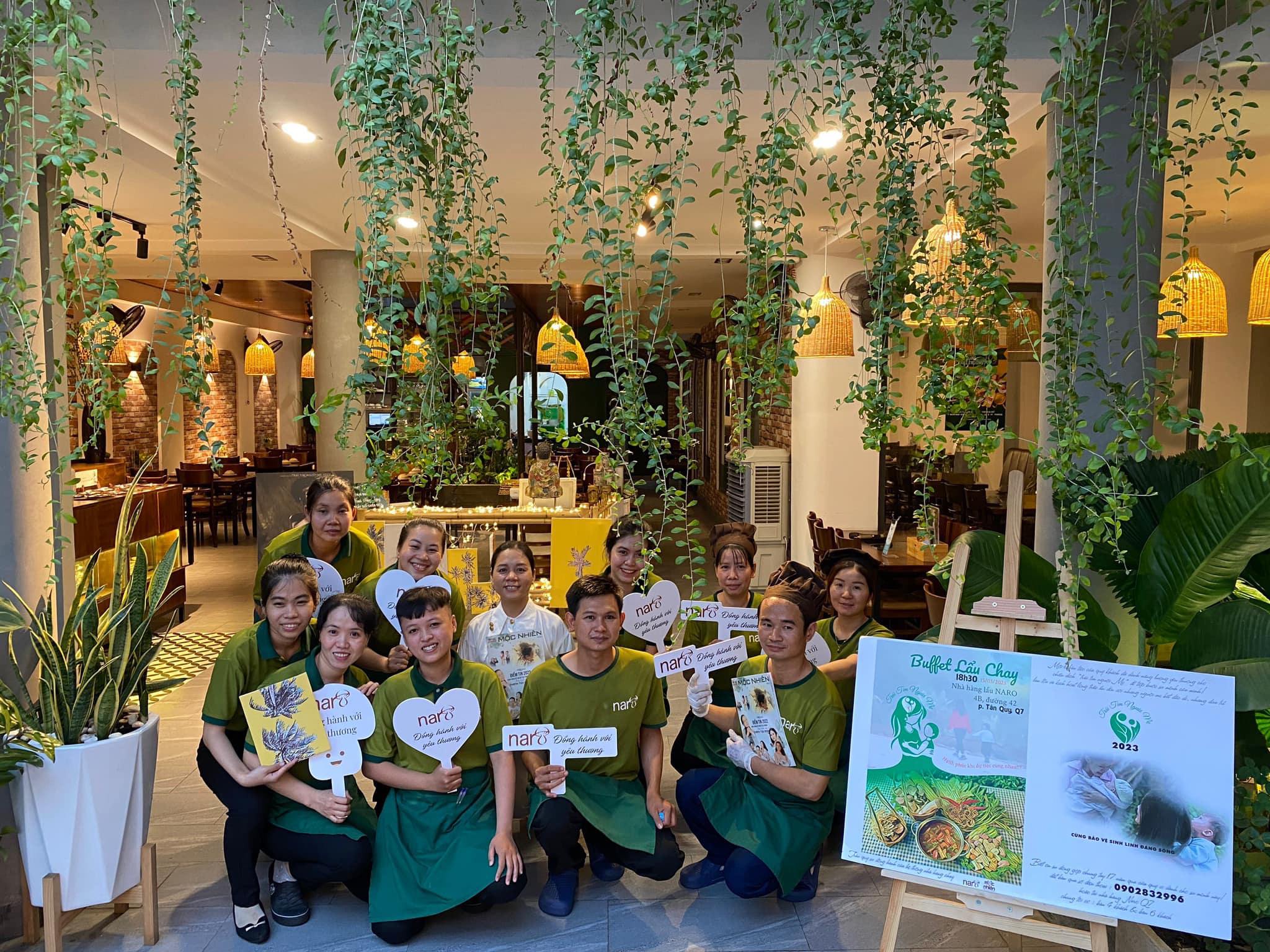 Hệ thống lẩu chay Naro: Nguồn cảm hứng từ hương vị chay đậm đà - Quán chay